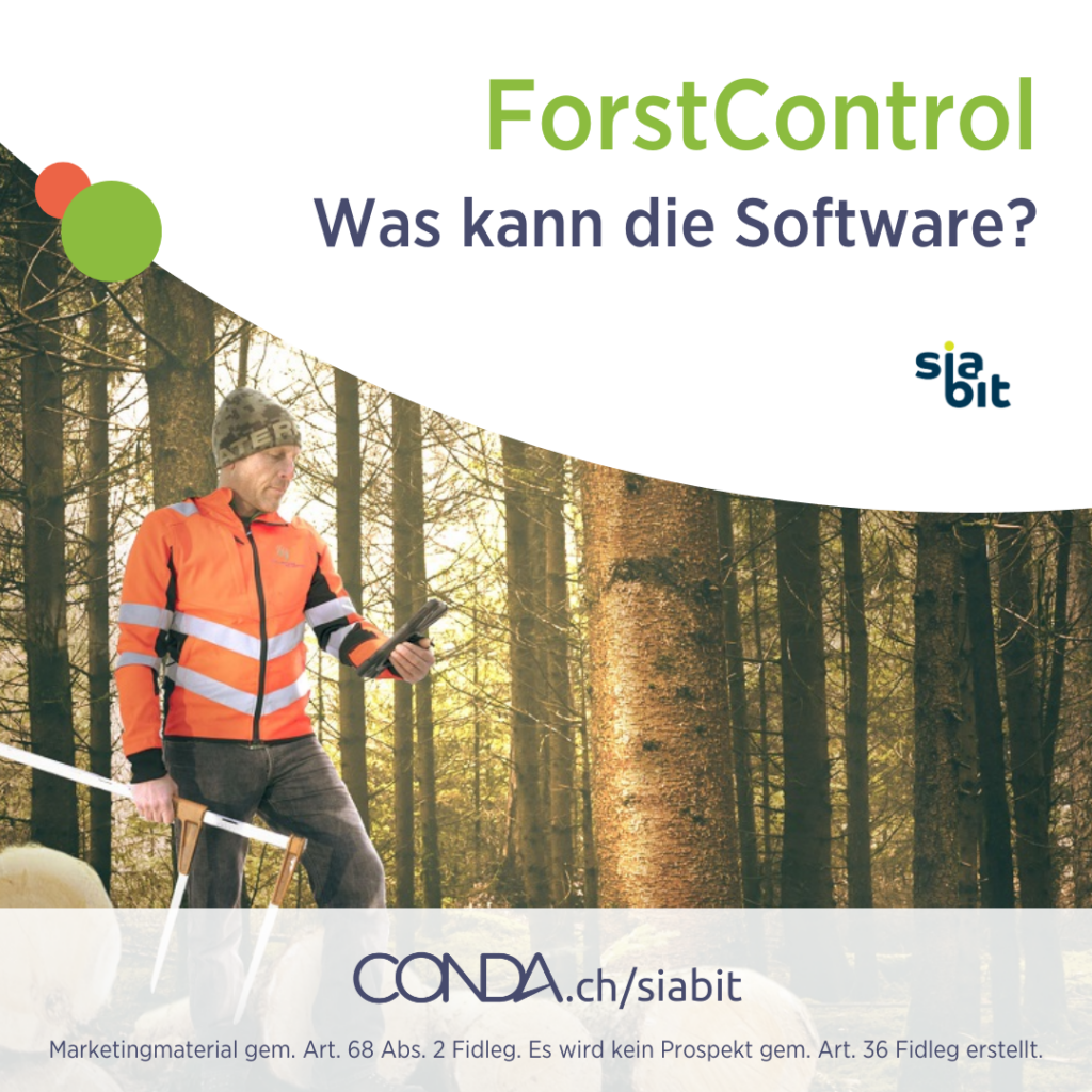 ForstControl: Was kann die Software? 🔍 - Conda Schweiz